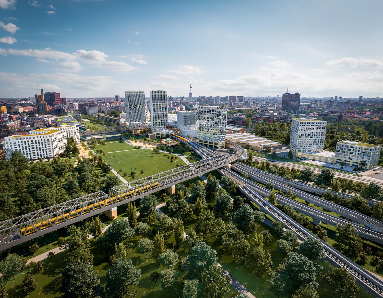 GLEISDREIECK PARKTOWERS - Real Estate Marketing by CDMN